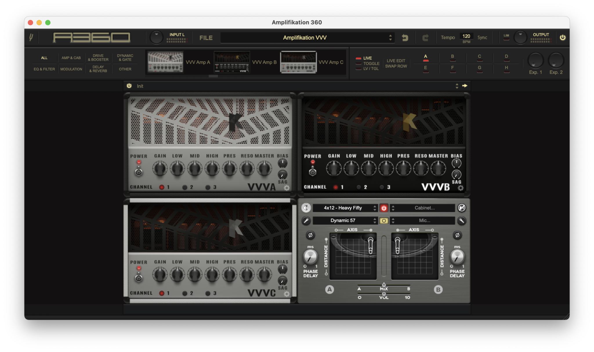 Amplifikation VVV - Best 5150 Brown Sounding Amp Sim | KUASSA