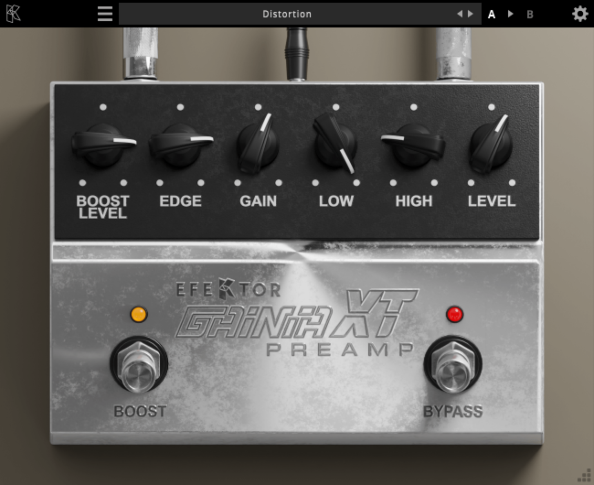 Efektor Gainia XT Preamp | KUASSA